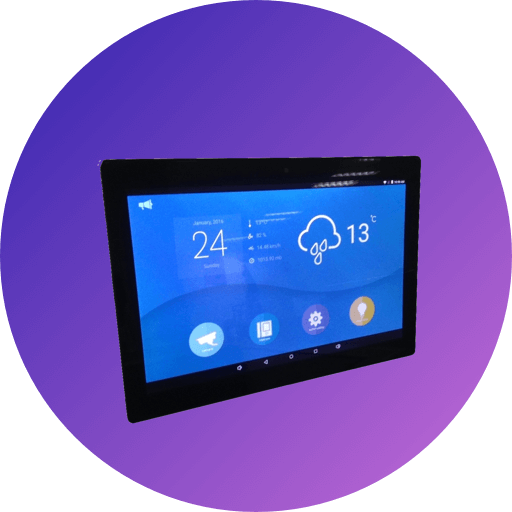 10 inch Android Intercom Monitor Control Panel | 智慧建築｜網路型對講機